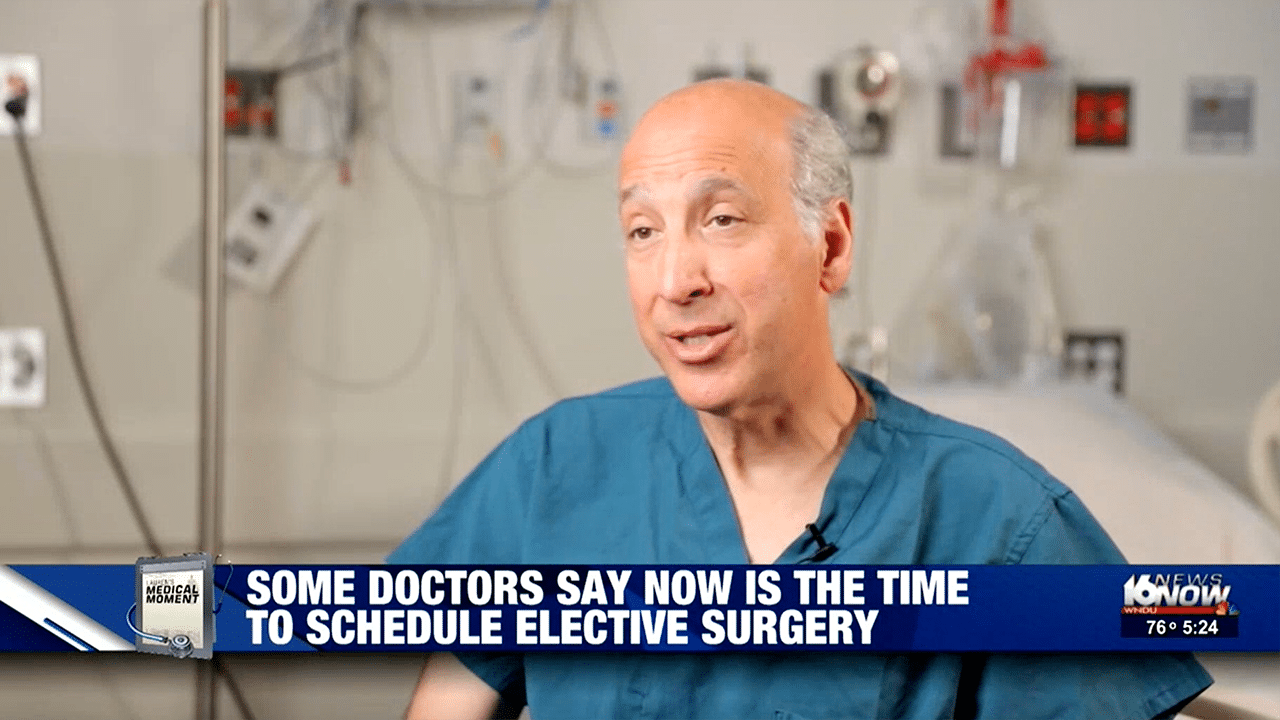 WNDU: Now is the Time for Elective Surgeries - Dr. Richard Berger